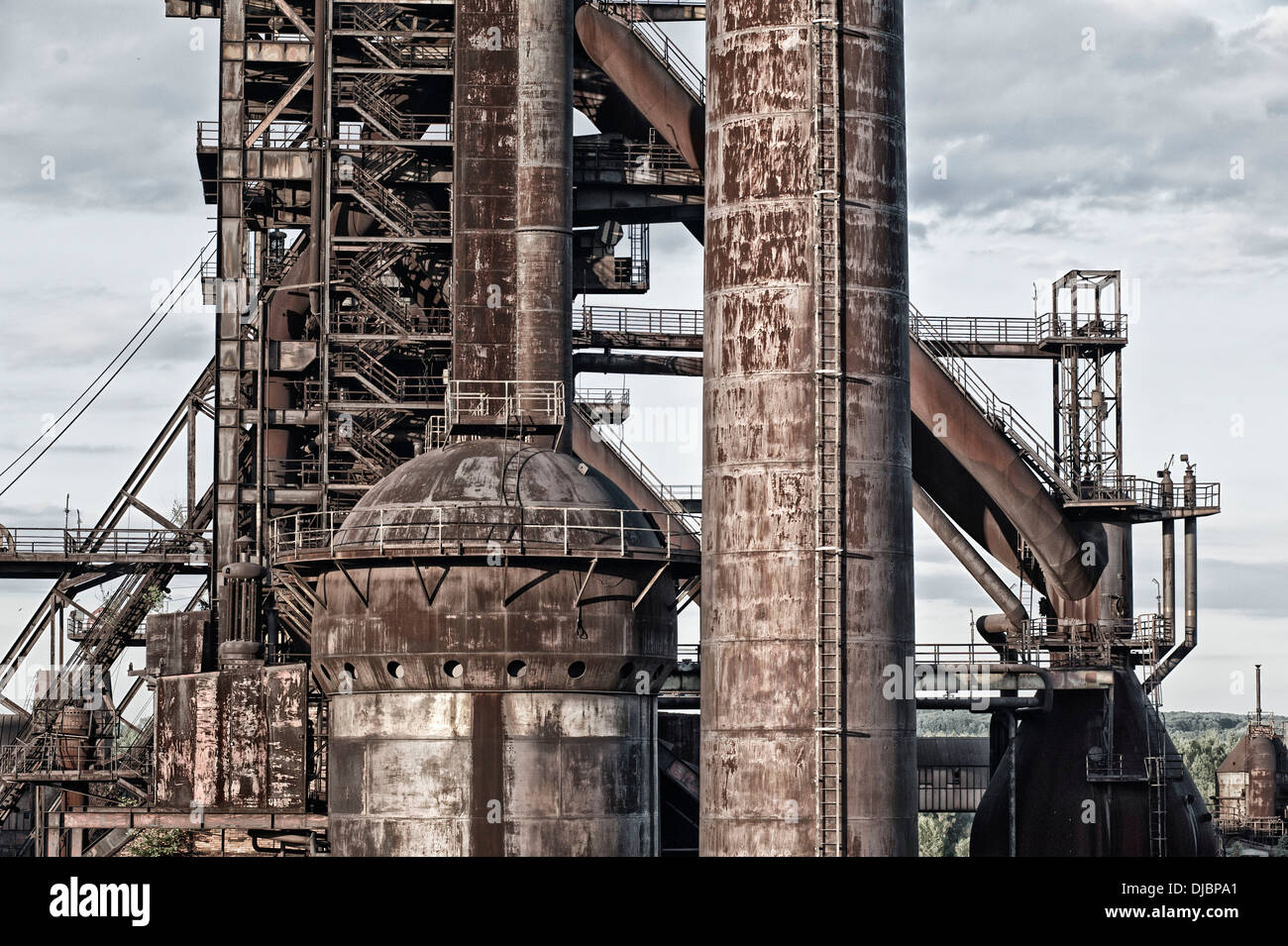 Europe, Czech Republic, Ostrava, Industrial-Park Dolni Vitkovice Stock ...