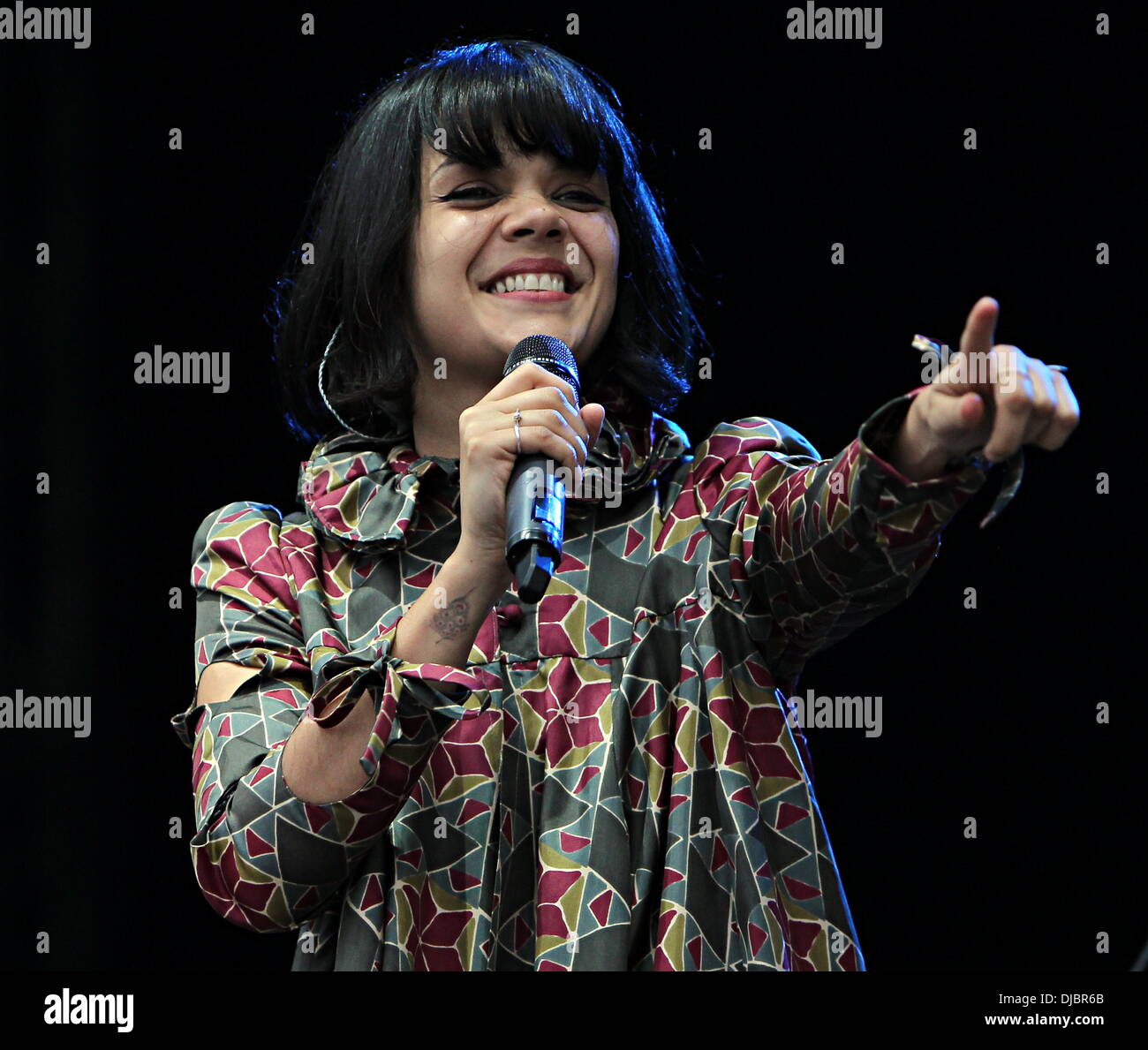 Bat For Lashes aka Natasha Khan performs Bestival 2012 held at Robin ...