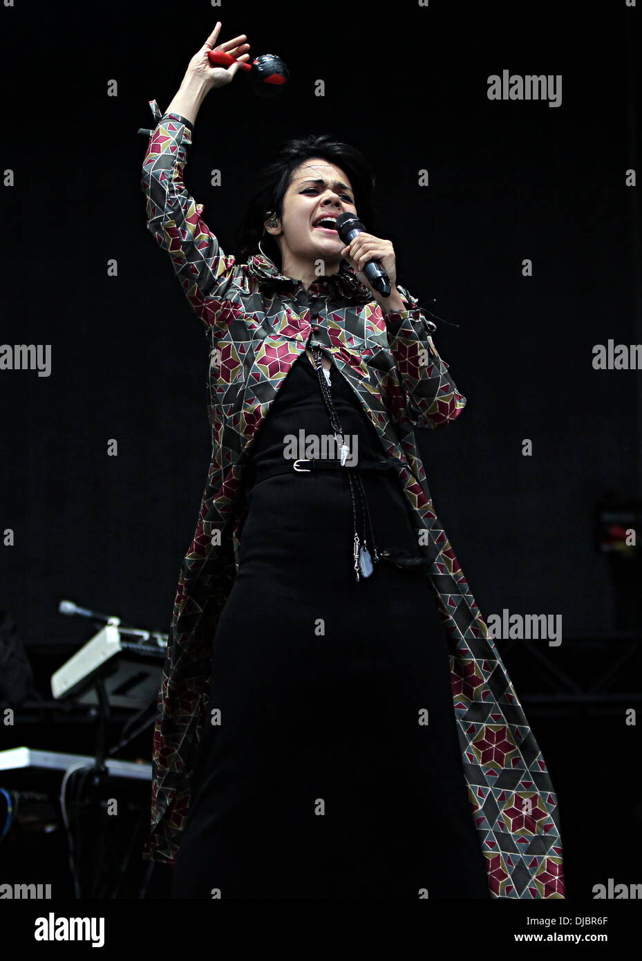 Bat For Lashes aka Natasha Khan performs Bestival 2012 held at Robin ...