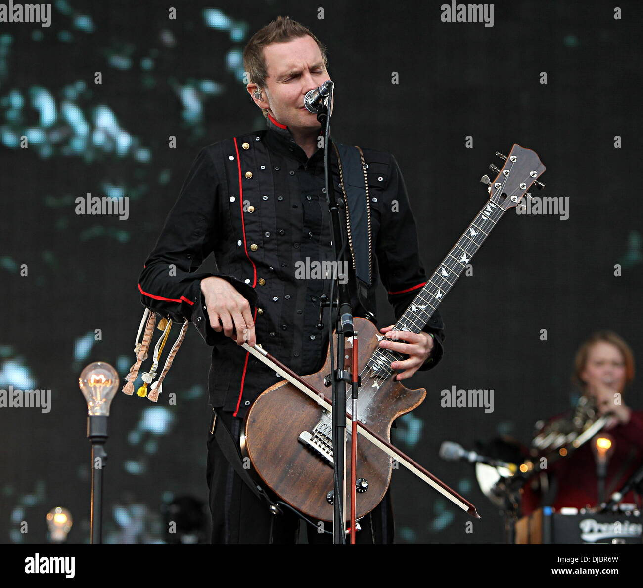 Sigur Ros performing Bestival 2012 held at Robin Hill Country Park ...