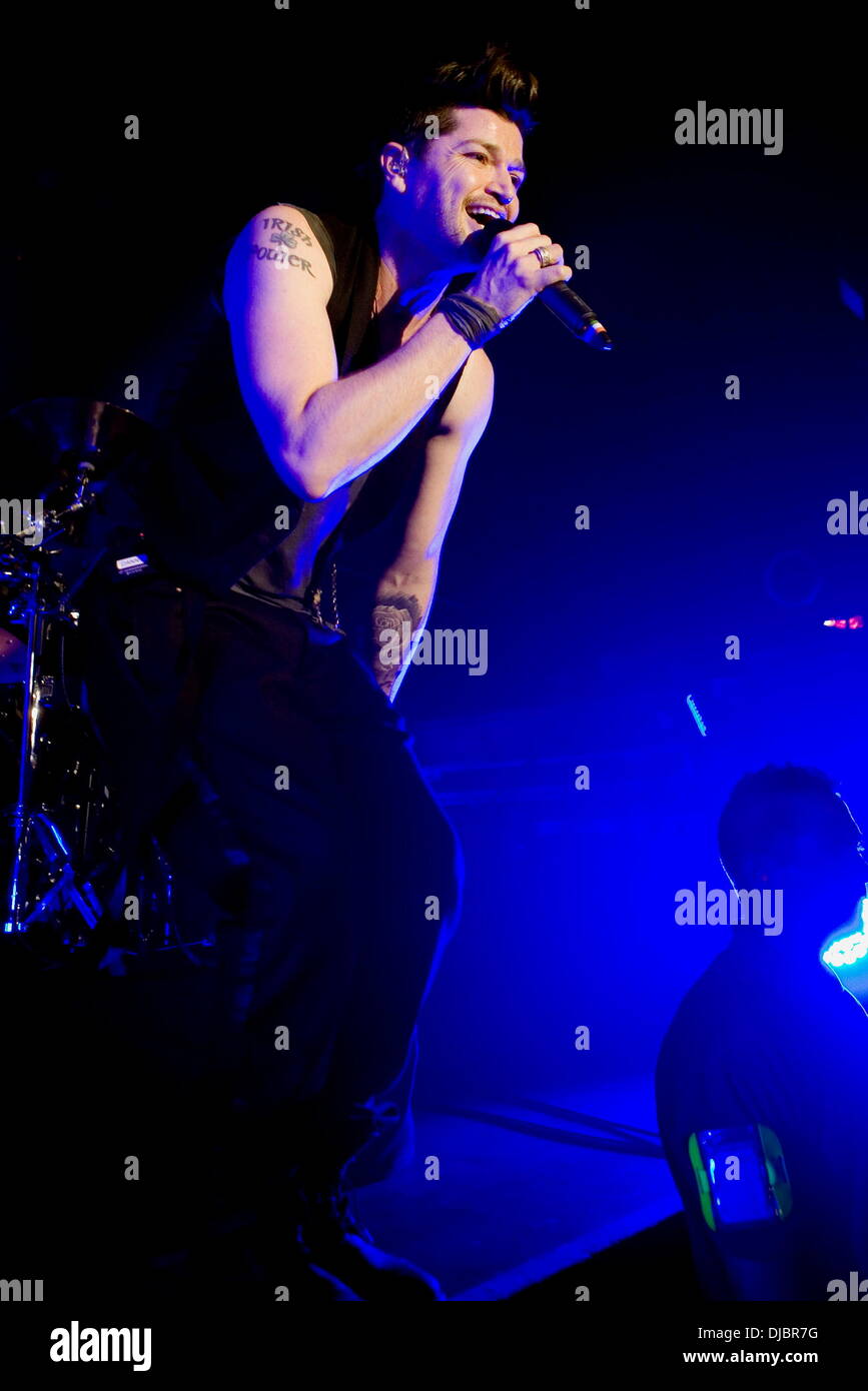 Danny O'Donoghue The Script perform live at O2 ABC Glasgow, the first ...