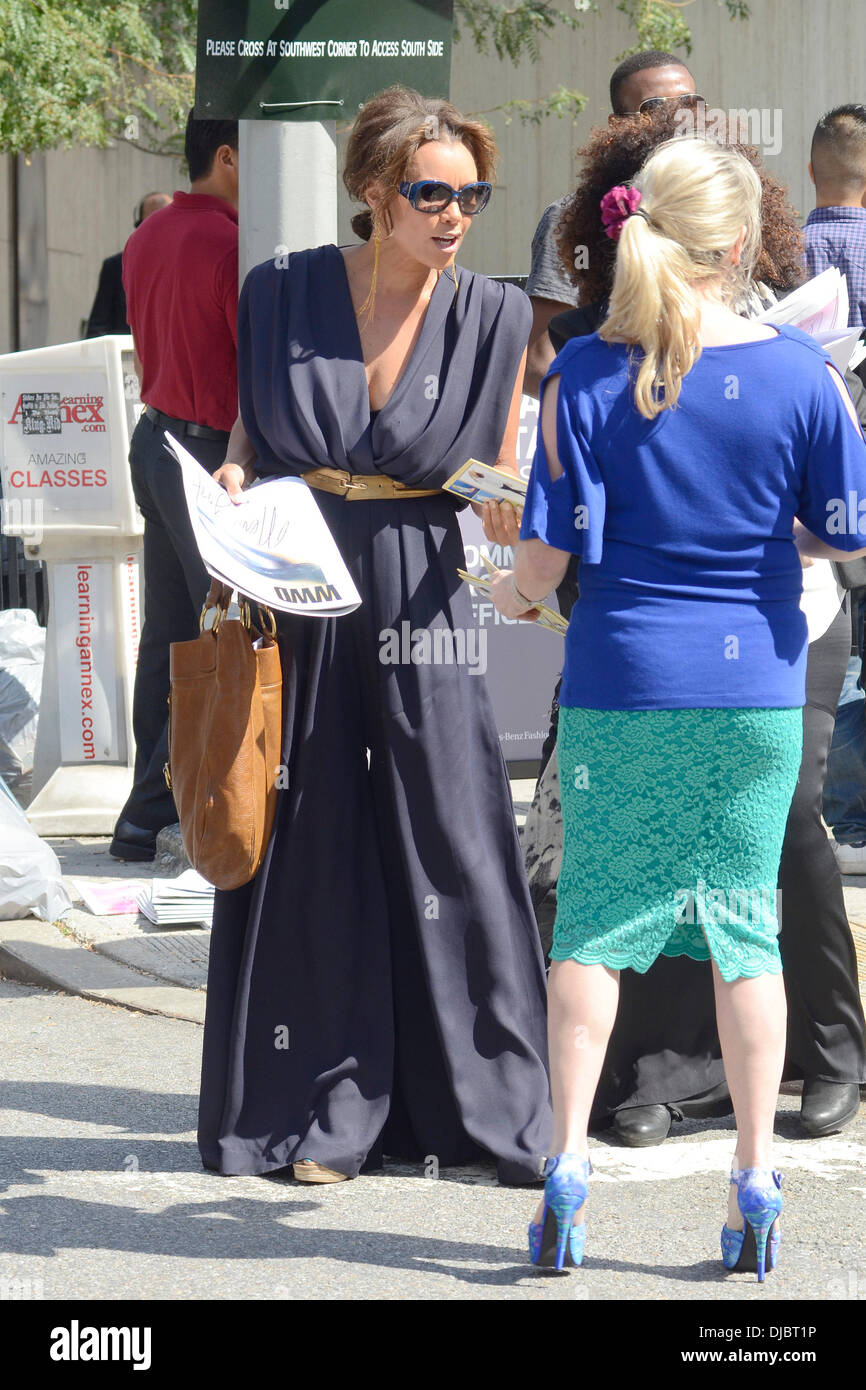 Vanessa Williams Mercedes-Benz New York Fashion Week Spring/Summer 2013 ...