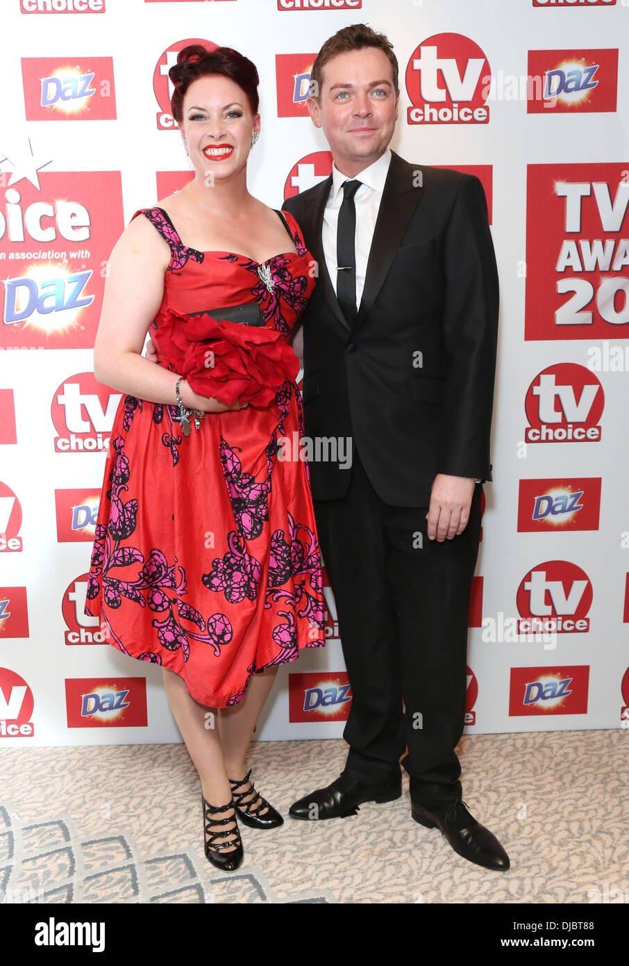 Sharon Marshall and Stephen Mulhern The TVChoice Awards 2012 held at ...