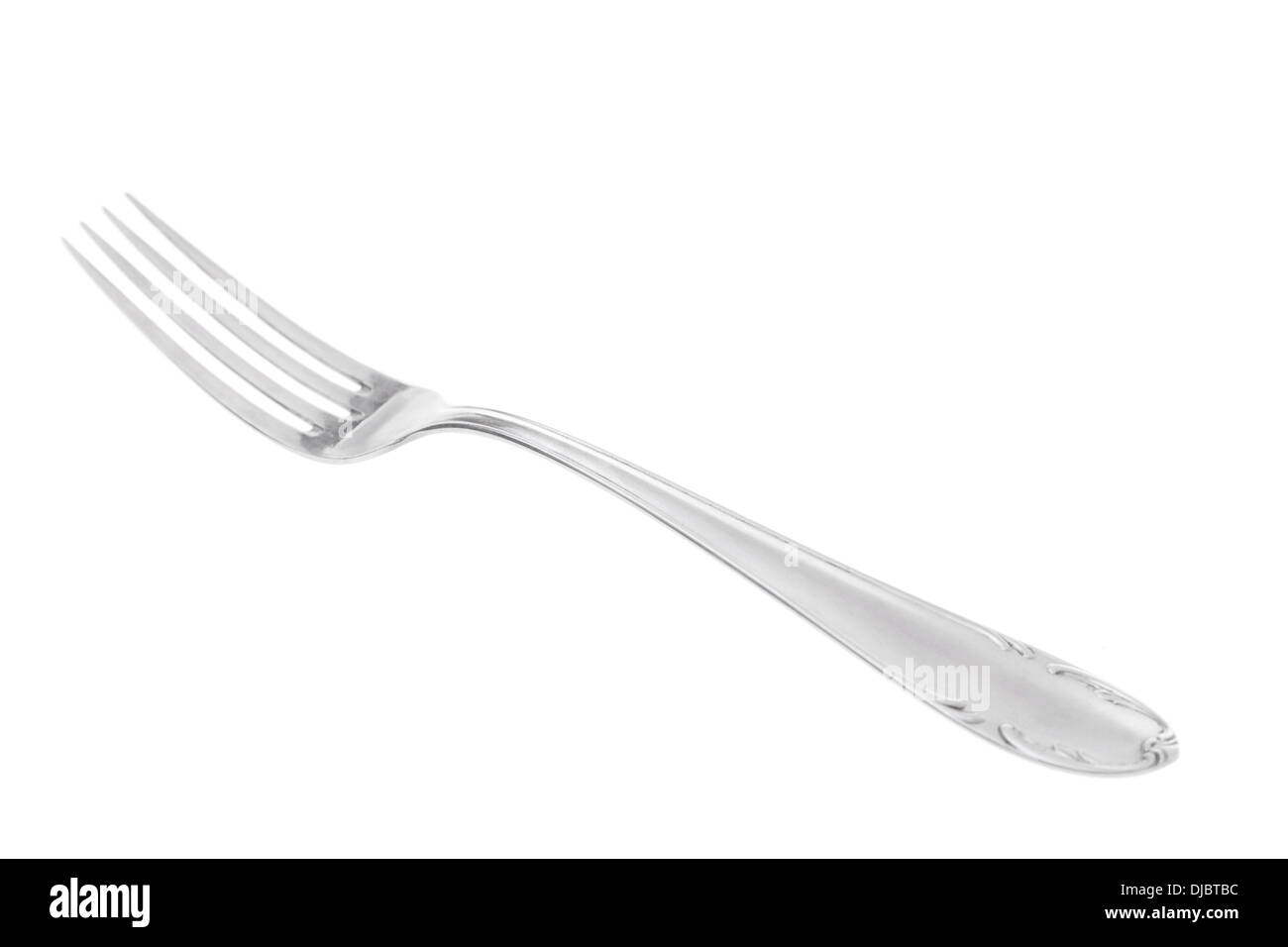 fork isolated on white background Stock Photo - Alamy
