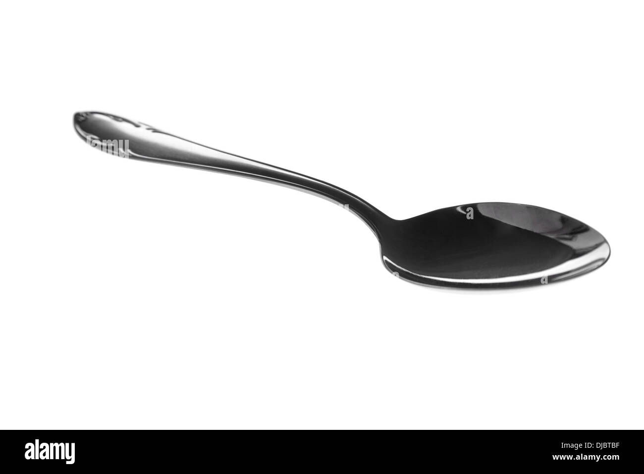 spoon isolated on white background. path included Stock Photo - Alamy
