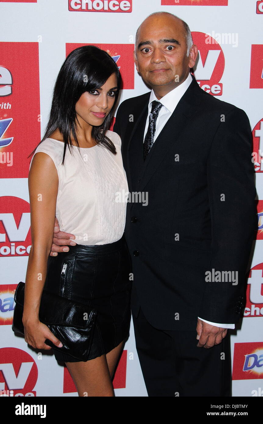 Fiona Wade and Bhasker Patel The TVChoice Awards 2012 held at the ...