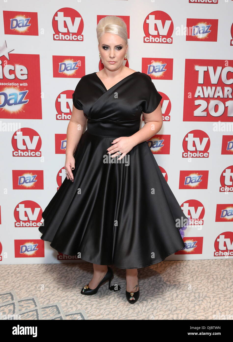 Claire Richards The TVChoice Awards 2012 held at the Dorchester hotel ...