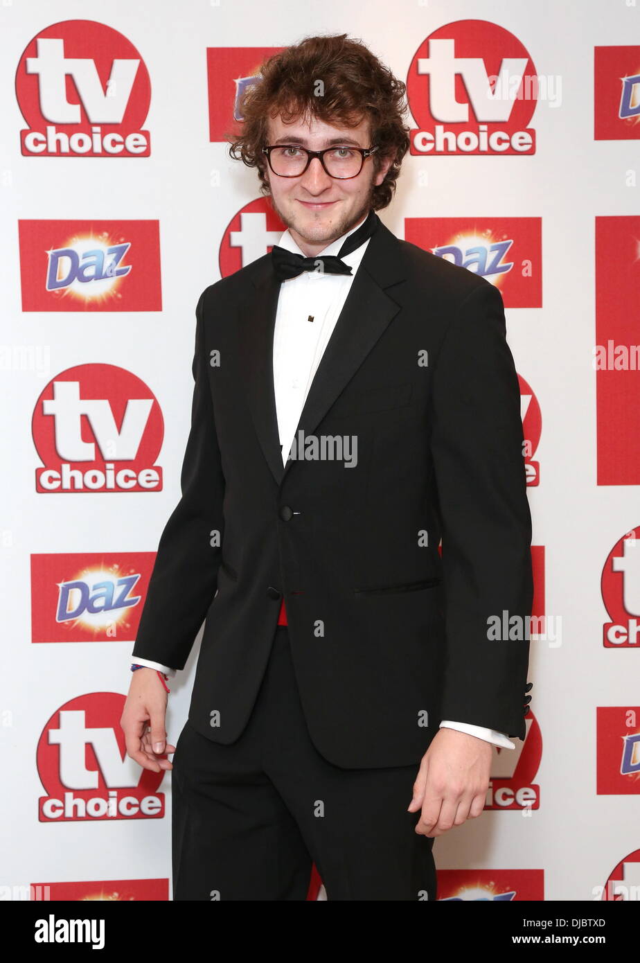 Tom Scurr The TVChoice Awards 2012 held at the Dorchester hotel ...