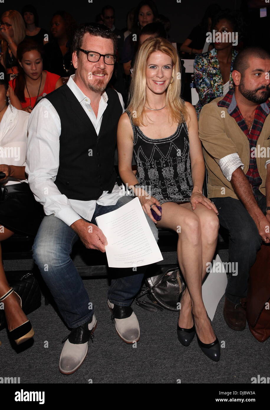 Simon Van Kempen, Alex McCord Mercedes-Benz New York Fashion Week ...