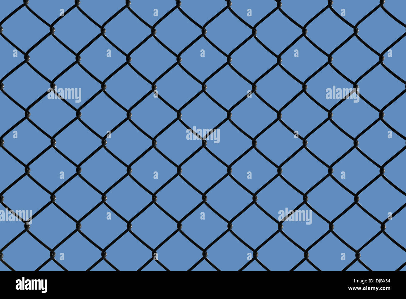 Interlink wire mesh fence on hi-res stock photography and images - Alamy