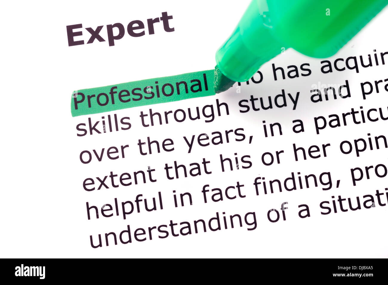 Highlighted page text hi-res stock photography and images - Alamy