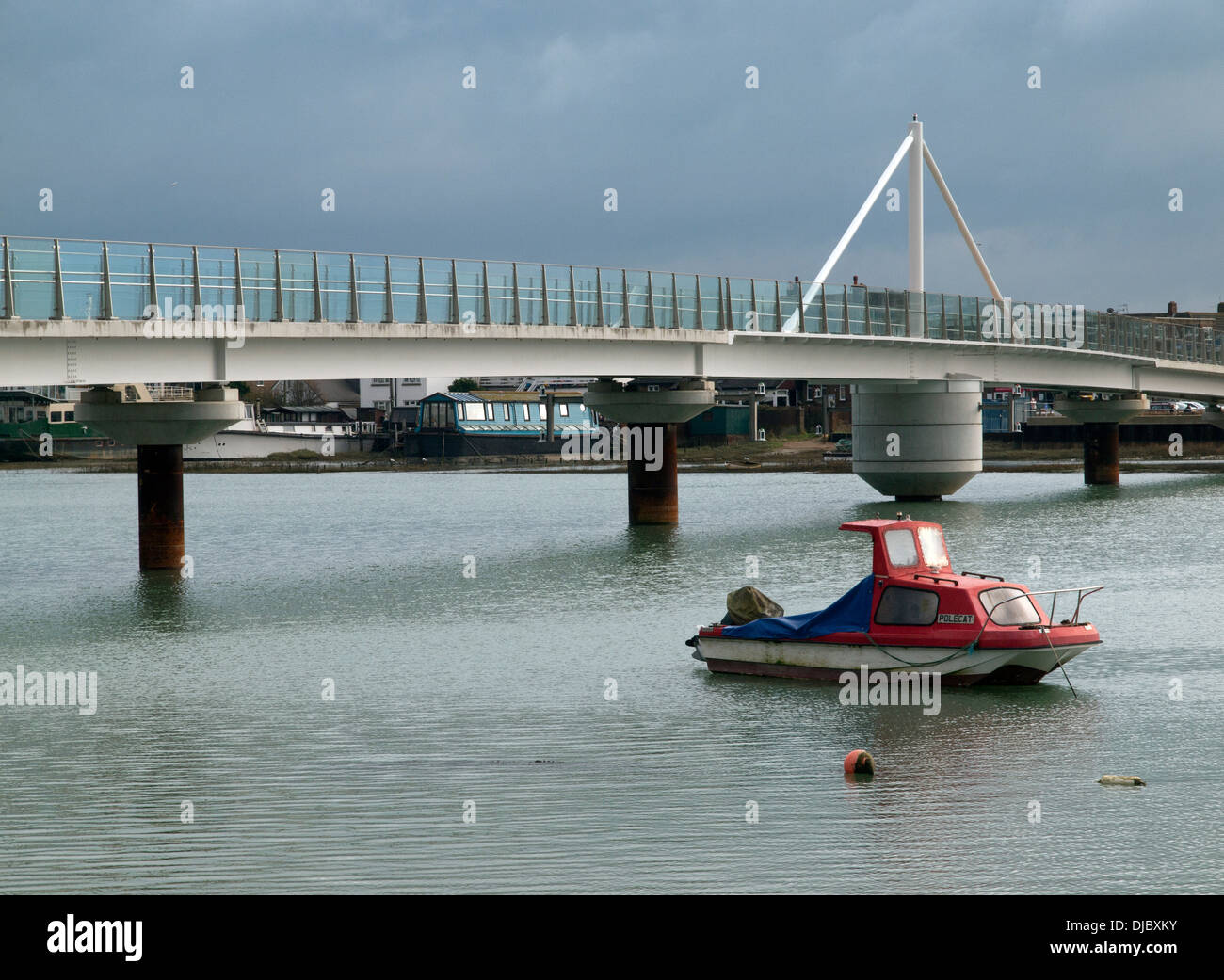 The new Adur Ferry Bridge in Shoreham,West Sussex Stock Photo - Alamy