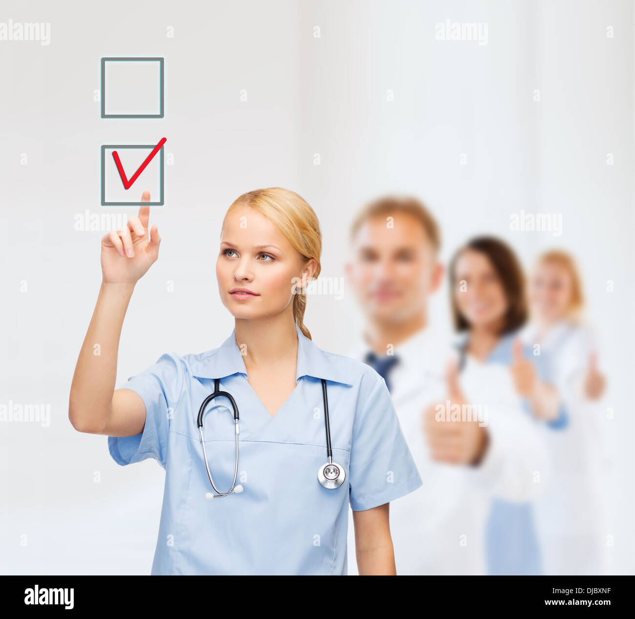 Checkmark button hi-res stock photography and images - Alamy