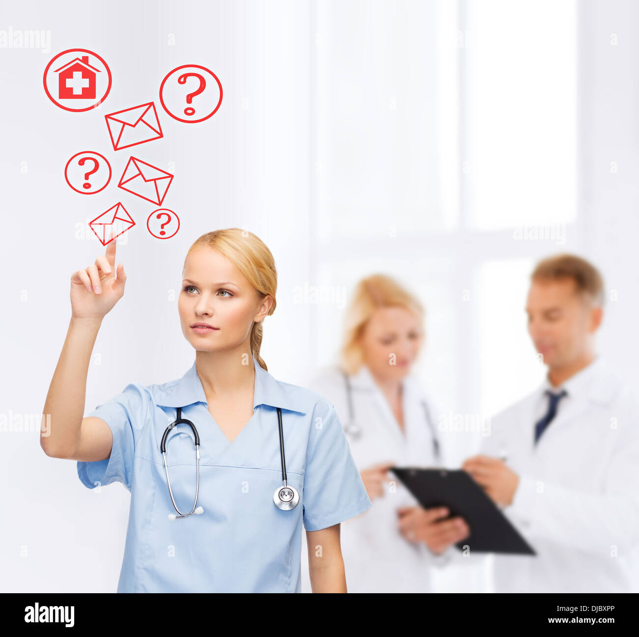 Doctor question mark hi-res stock photography and images - Alamy