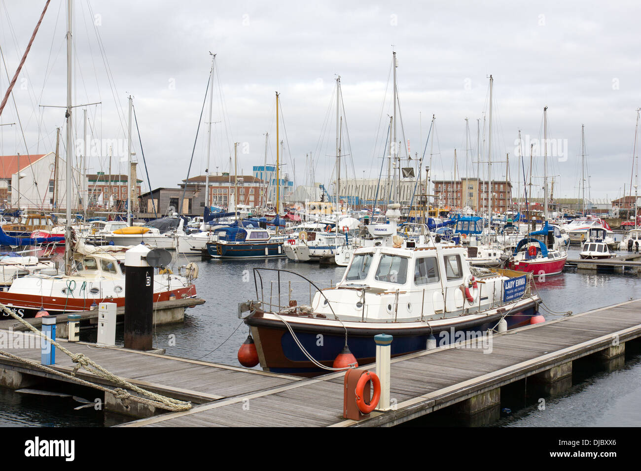 Hartlepool marina hi-res stock photography and images - Alamy