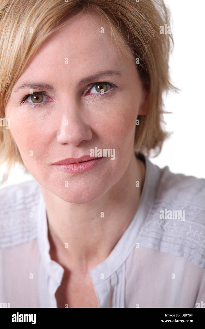 Neutral expressions hi-res stock photography and images - Alamy