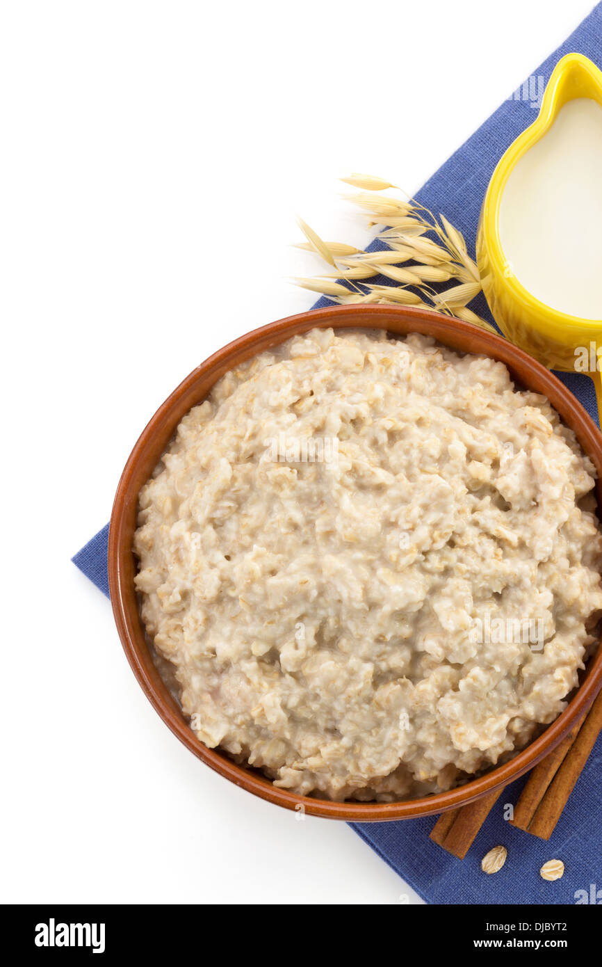 White cereal bowl plate hi-res stock photography and images - Alamy