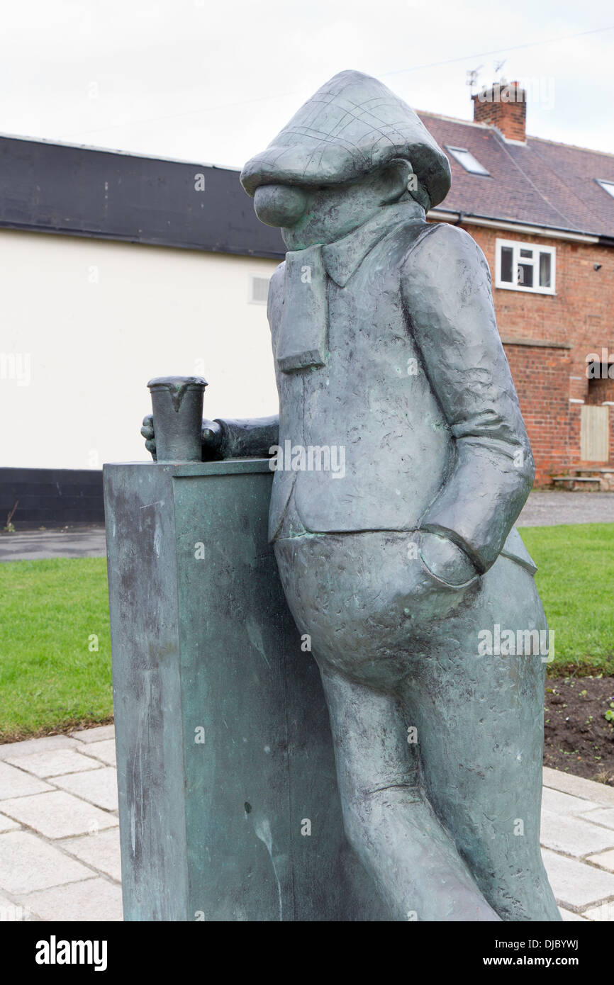 The Andy Capp statue at Hartlepool Headland Stock Photo - Alamy