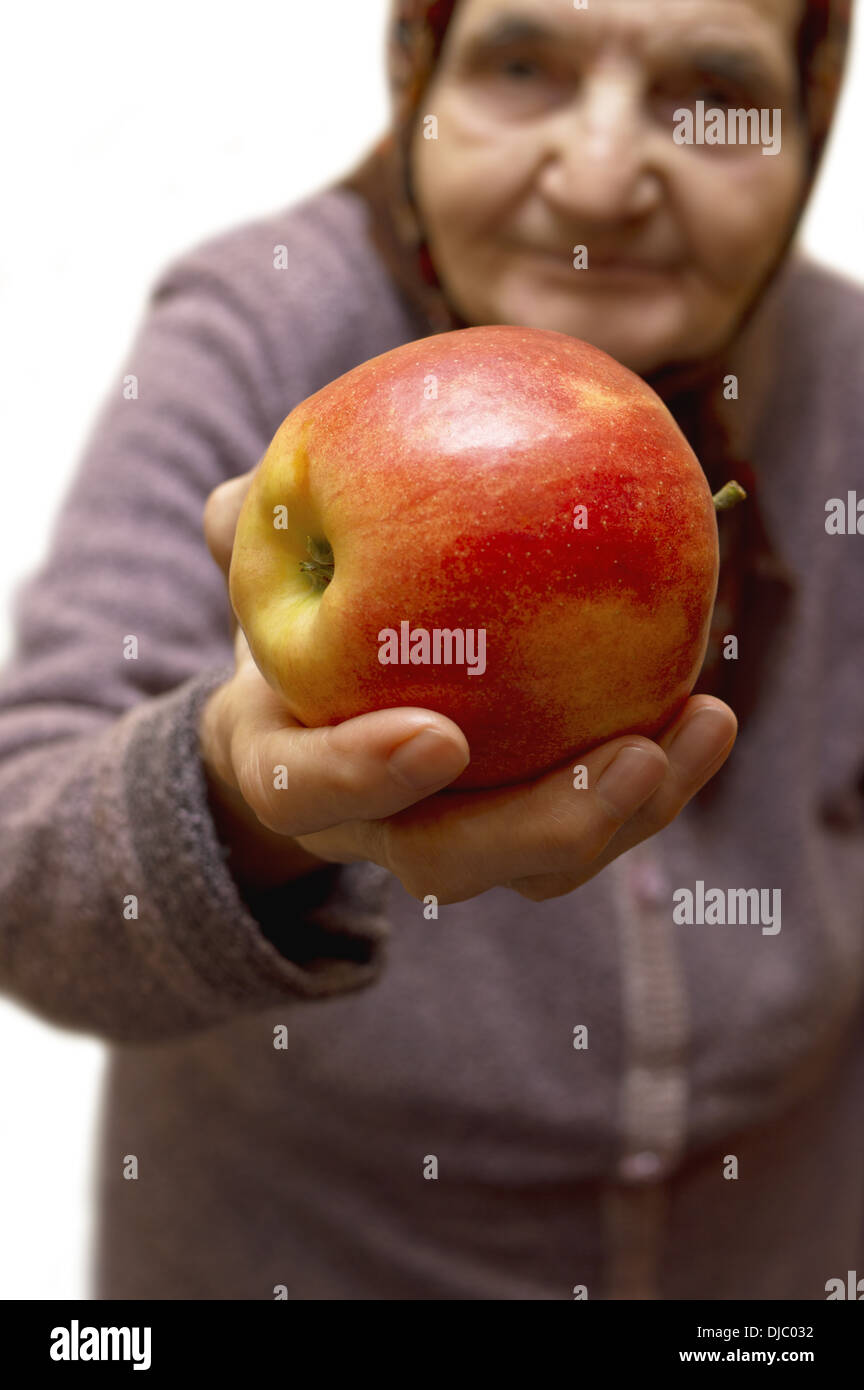 Old woman aging hi-res stock photography and images - Alamy