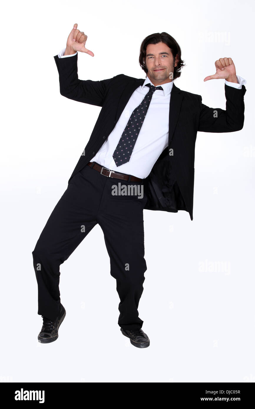 Arrogant man wearing suit hi-res stock photography and images - Alamy