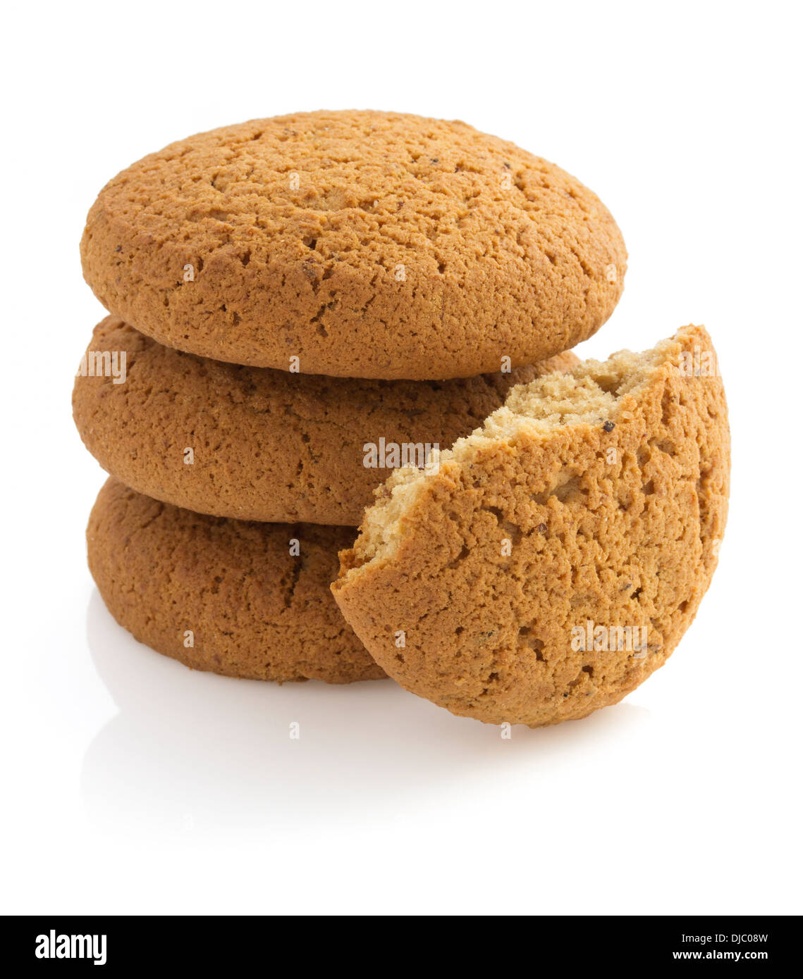 sweet cookies isolated on white background Stock Photo - Alamy