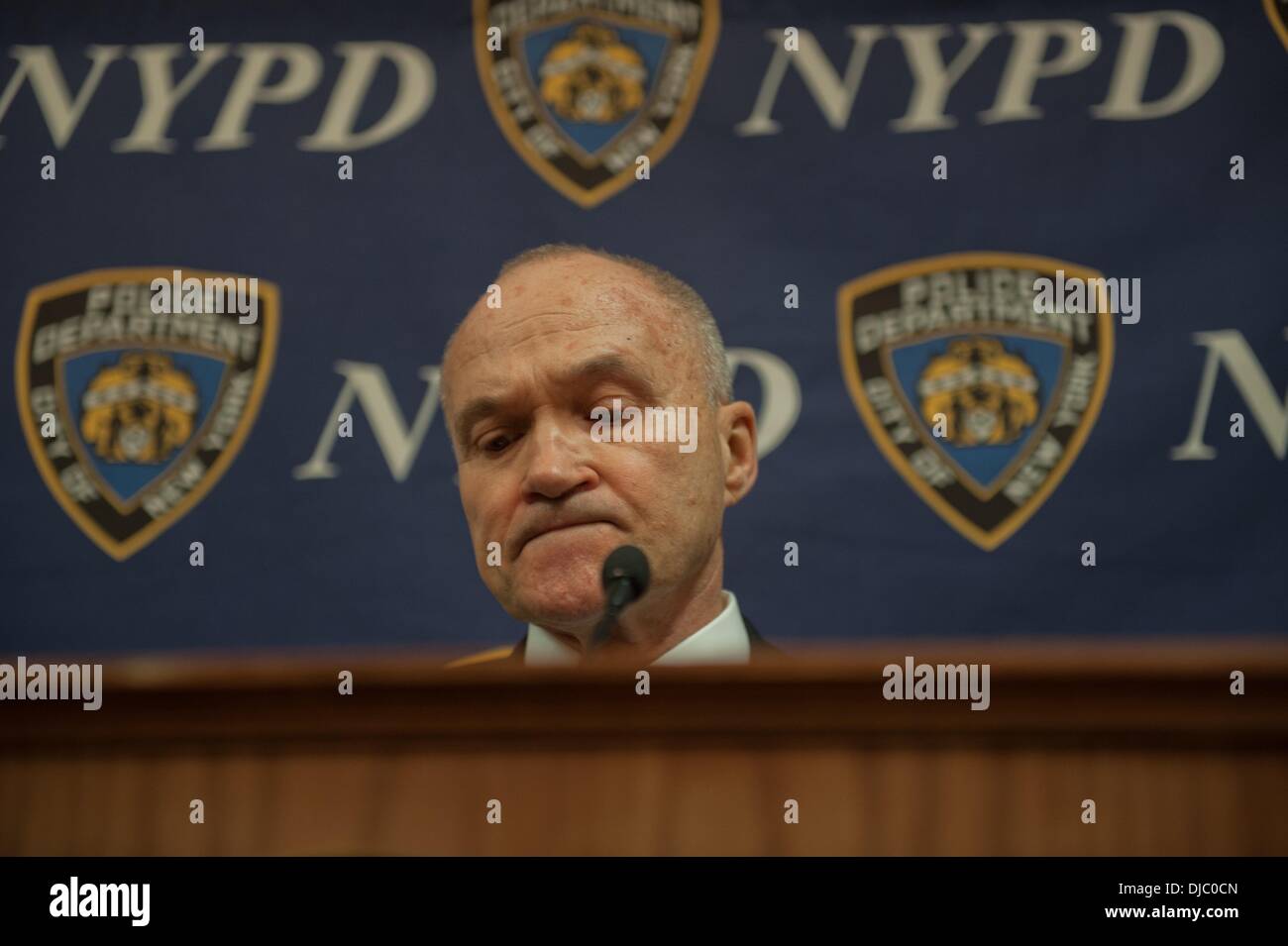 Manhattan, New York, USA. 26th Nov, 2013. Police Commissioner Raymond ...