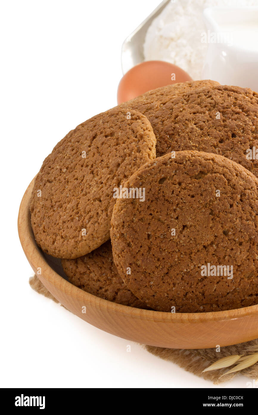 sweet cookies isolated on white background Stock Photo - Alamy