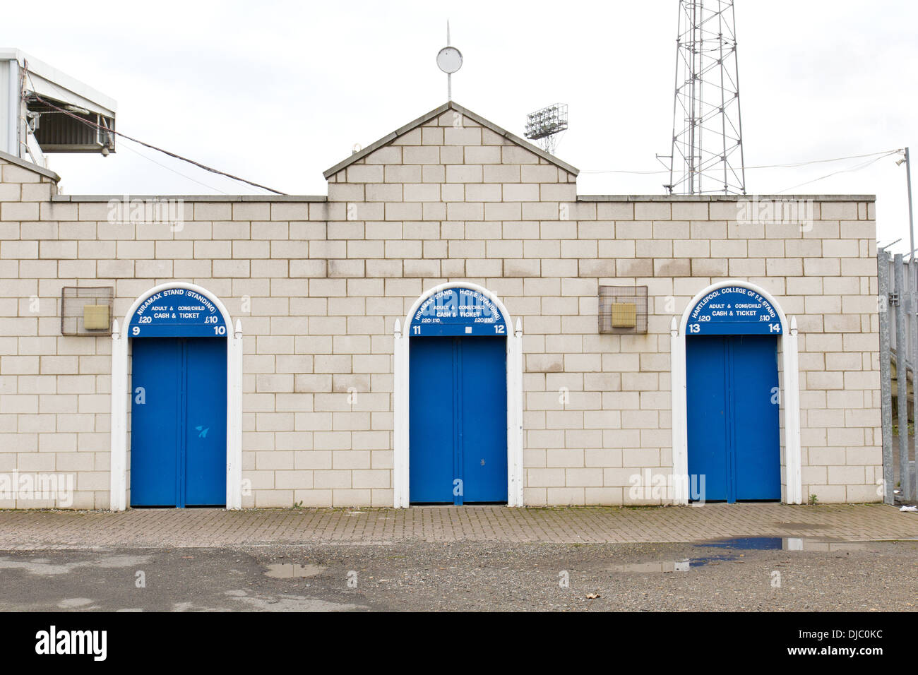 Football turnstile hi-res stock photography and images - Alamy