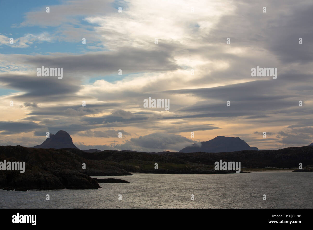 Suilven the most iconic peak of the Assynt mountains, North West ...