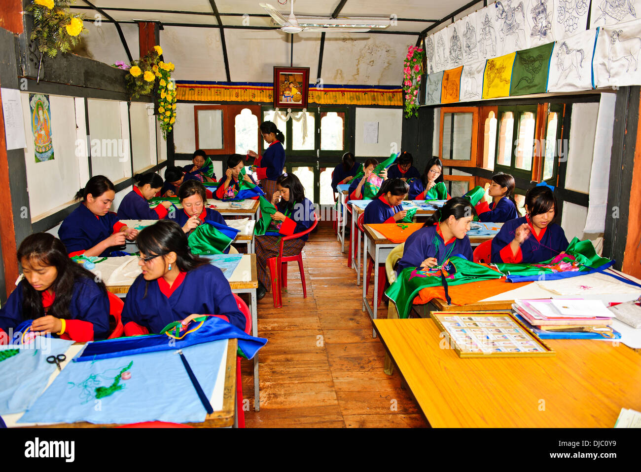Traditional bhutan furniture hi-res stock photography and images - Alamy