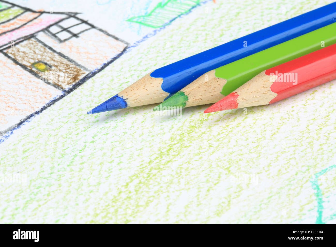 Limitless imagination. Development of preschool children Stock Photo - Alamy