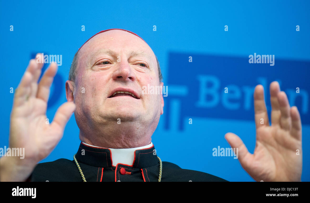 Berlin, Germany. 26th Nov, 2013. The Cardinal Gianfranco Ravasi ...