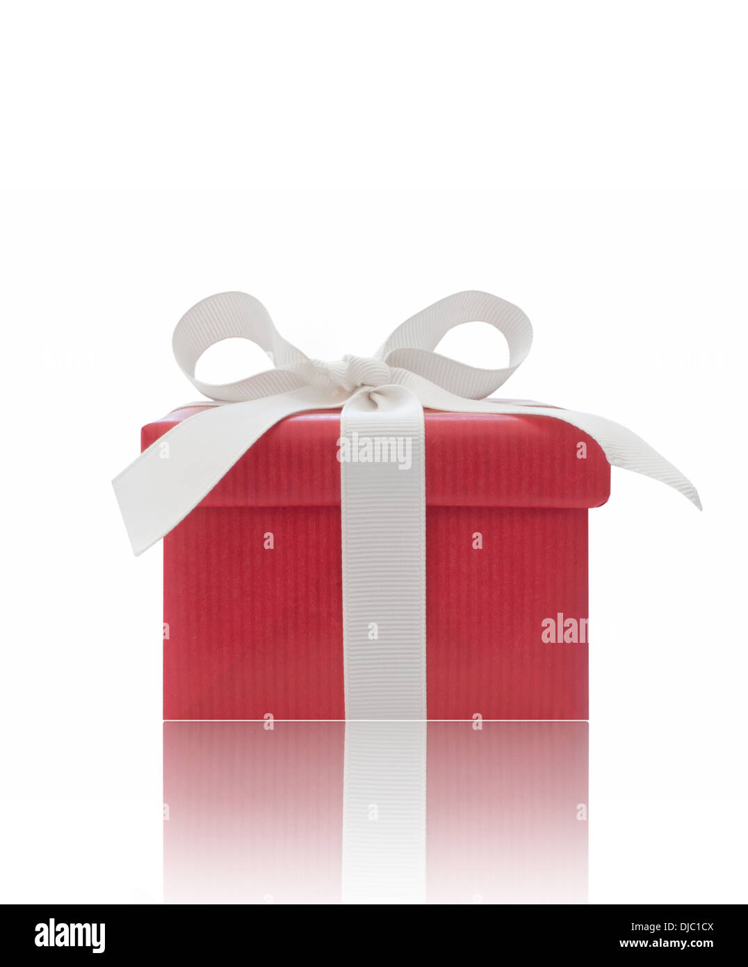 Gift box tied Stock Photo - Alamy