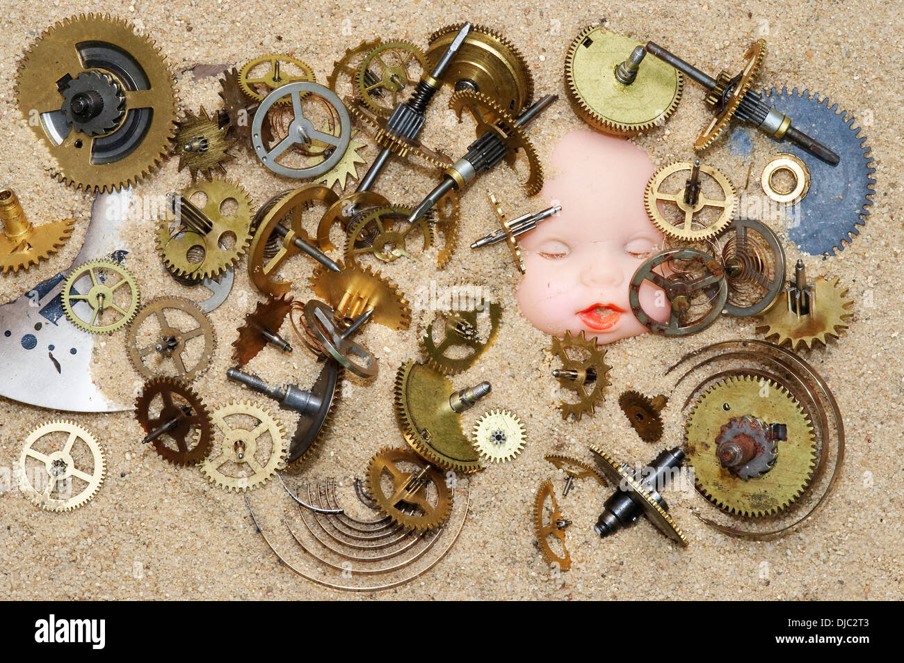 God of time Stock Photo - Alamy