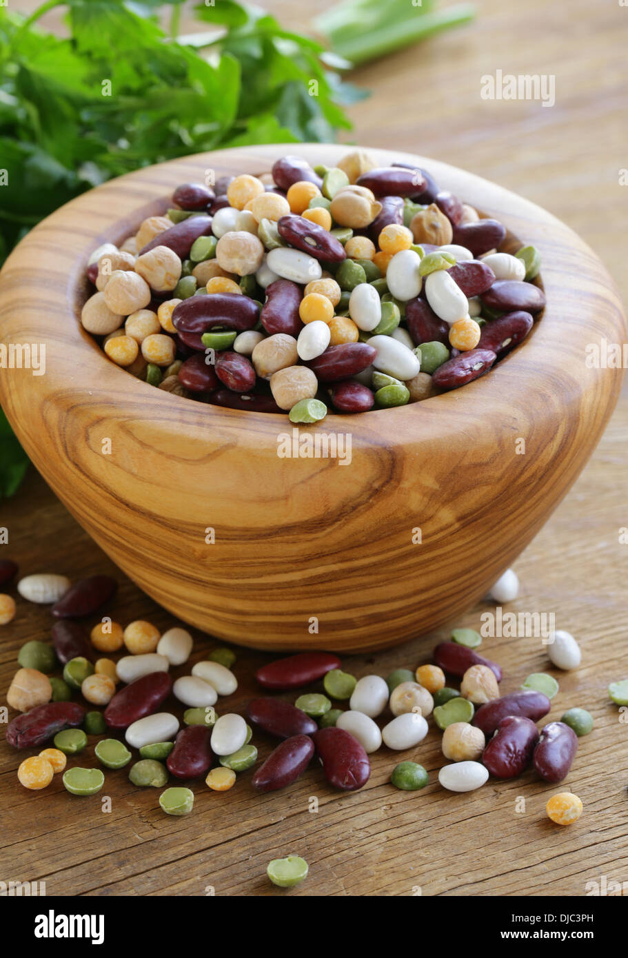 Assortment different types beans red hi-res stock photography and ...