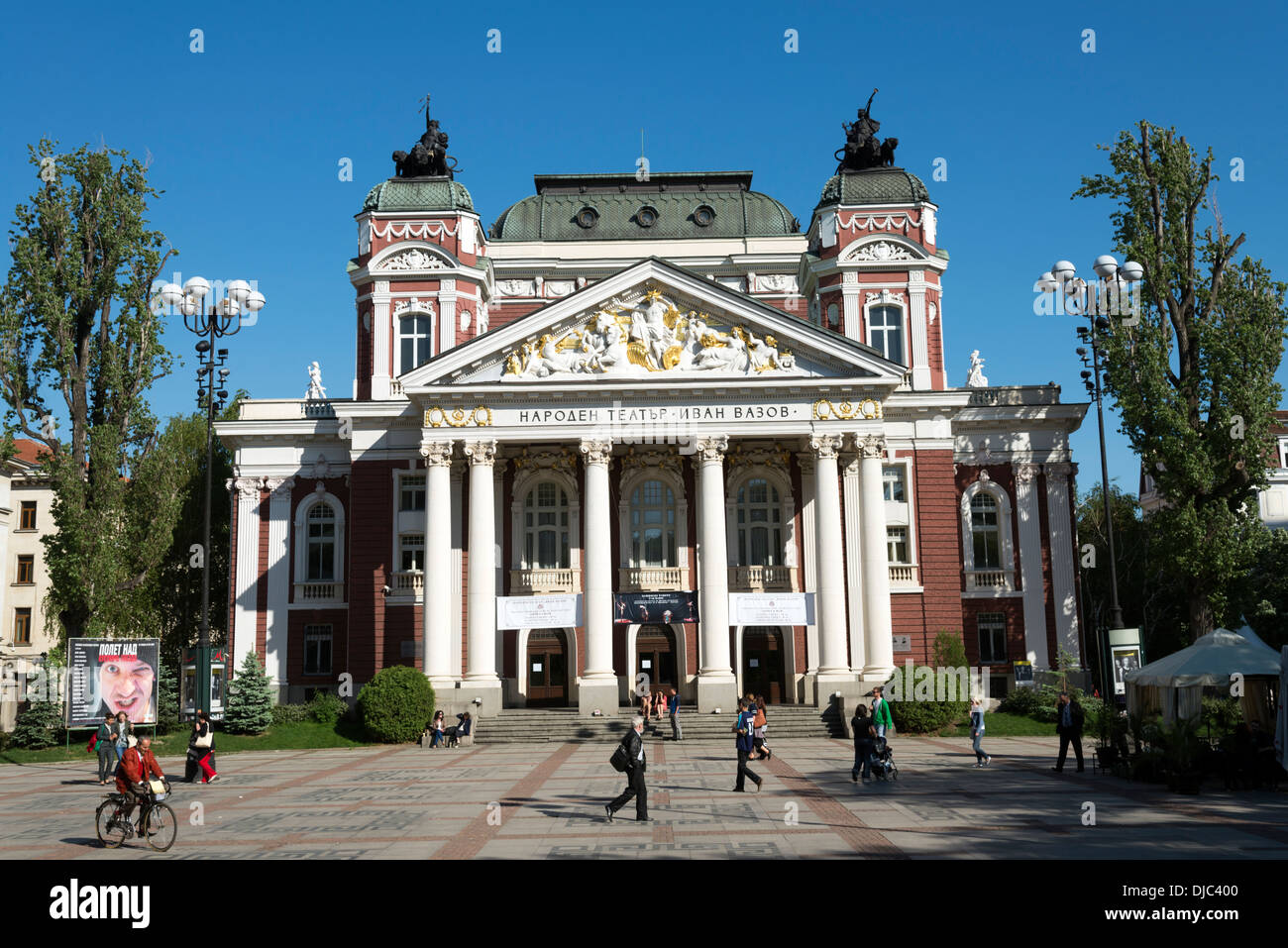 Ivan Vazov National Theatre, Sofia, Bulgaria Stock Photo - Alamy