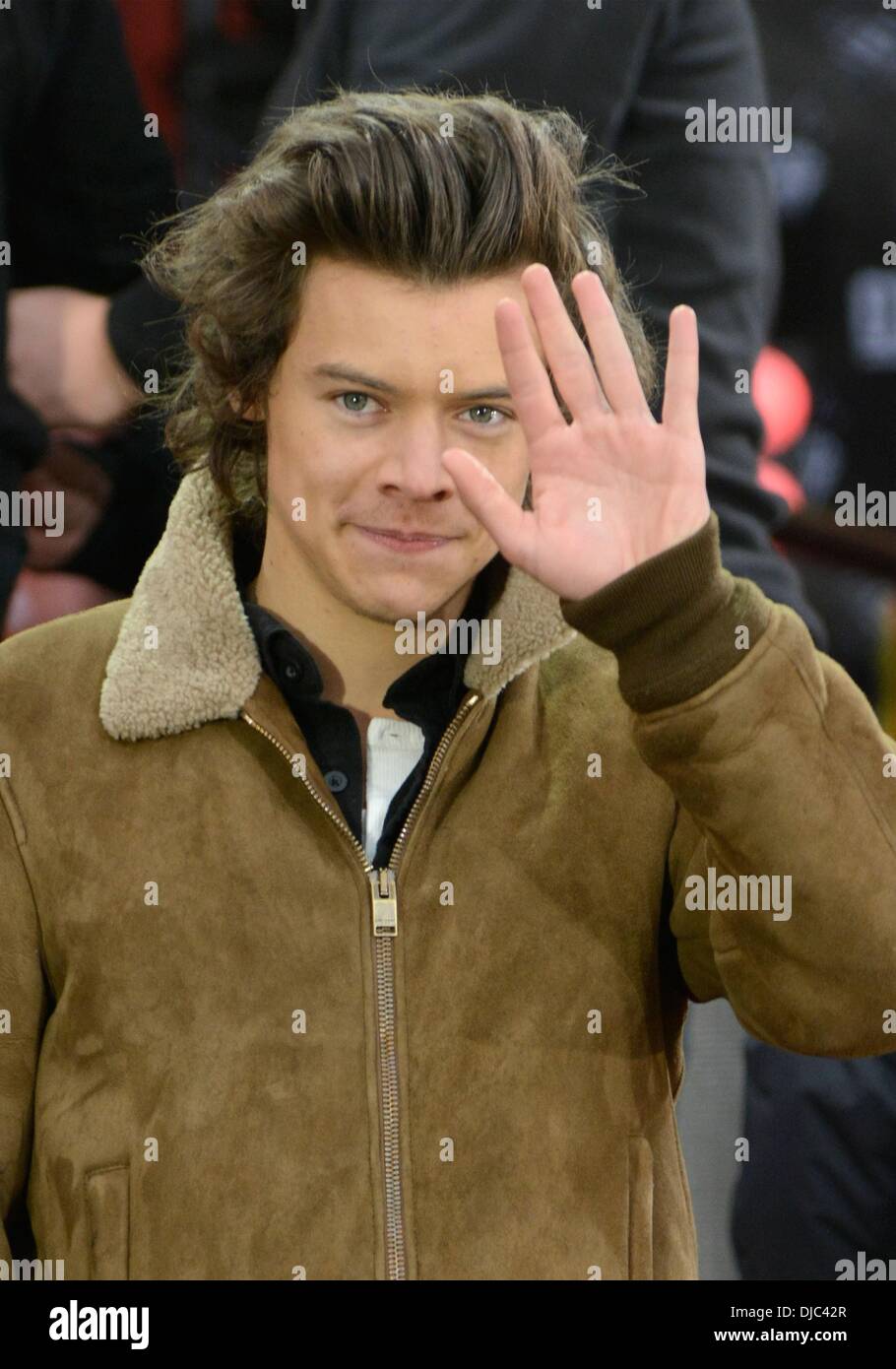 New York, NY, USA. 26th Nov, 2013. Harry Styles at talk show appearance ...