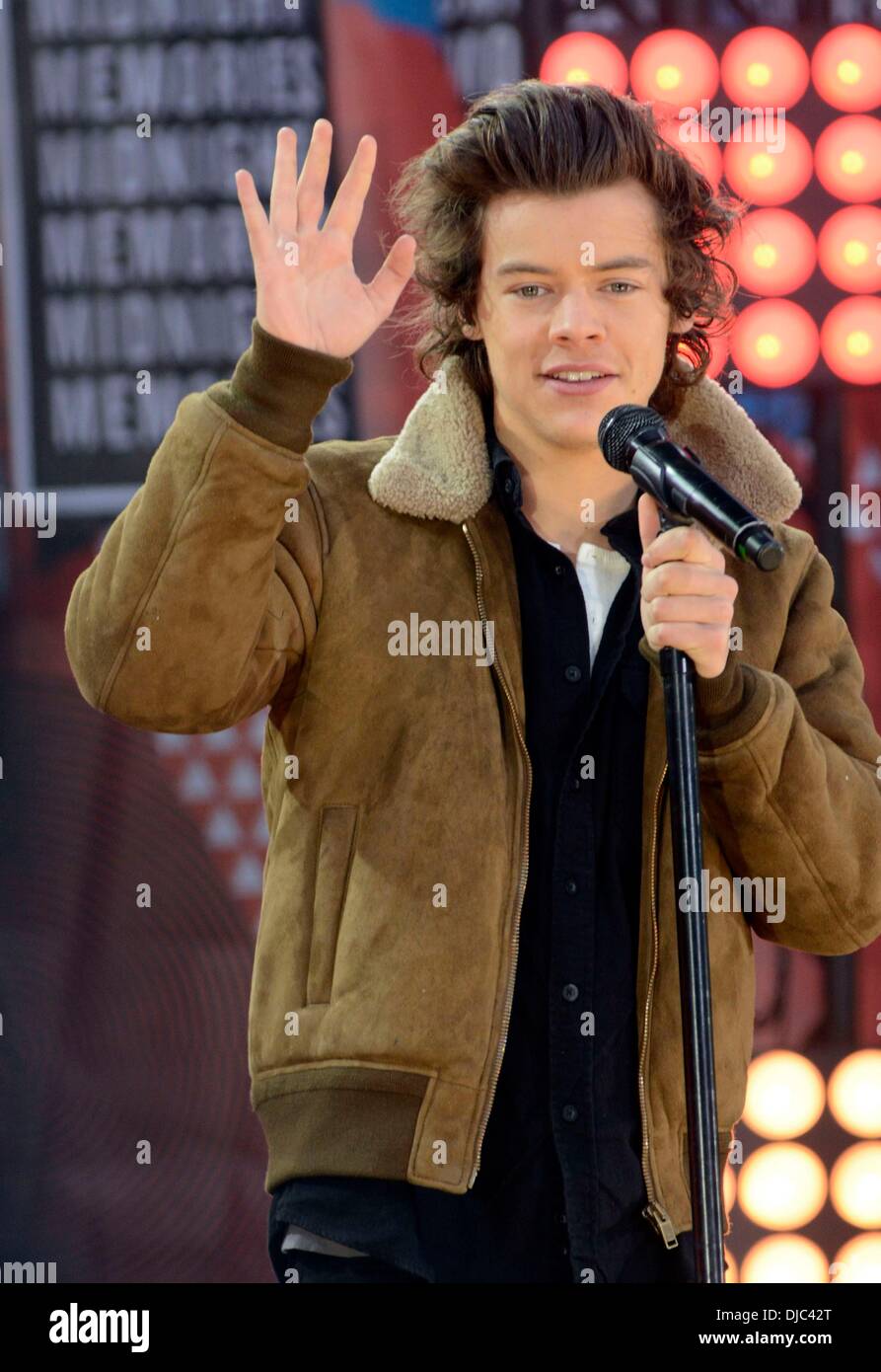 New York, NY, USA. 26th Nov, 2013. Harry Styles at talk show appearance ...