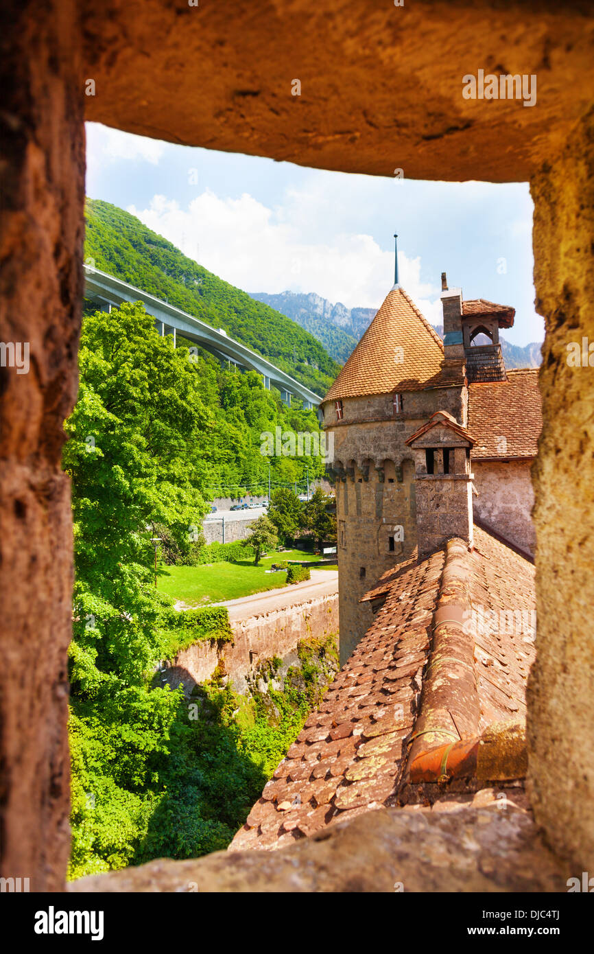 Chillon motorway hi-res stock photography and images - Alamy