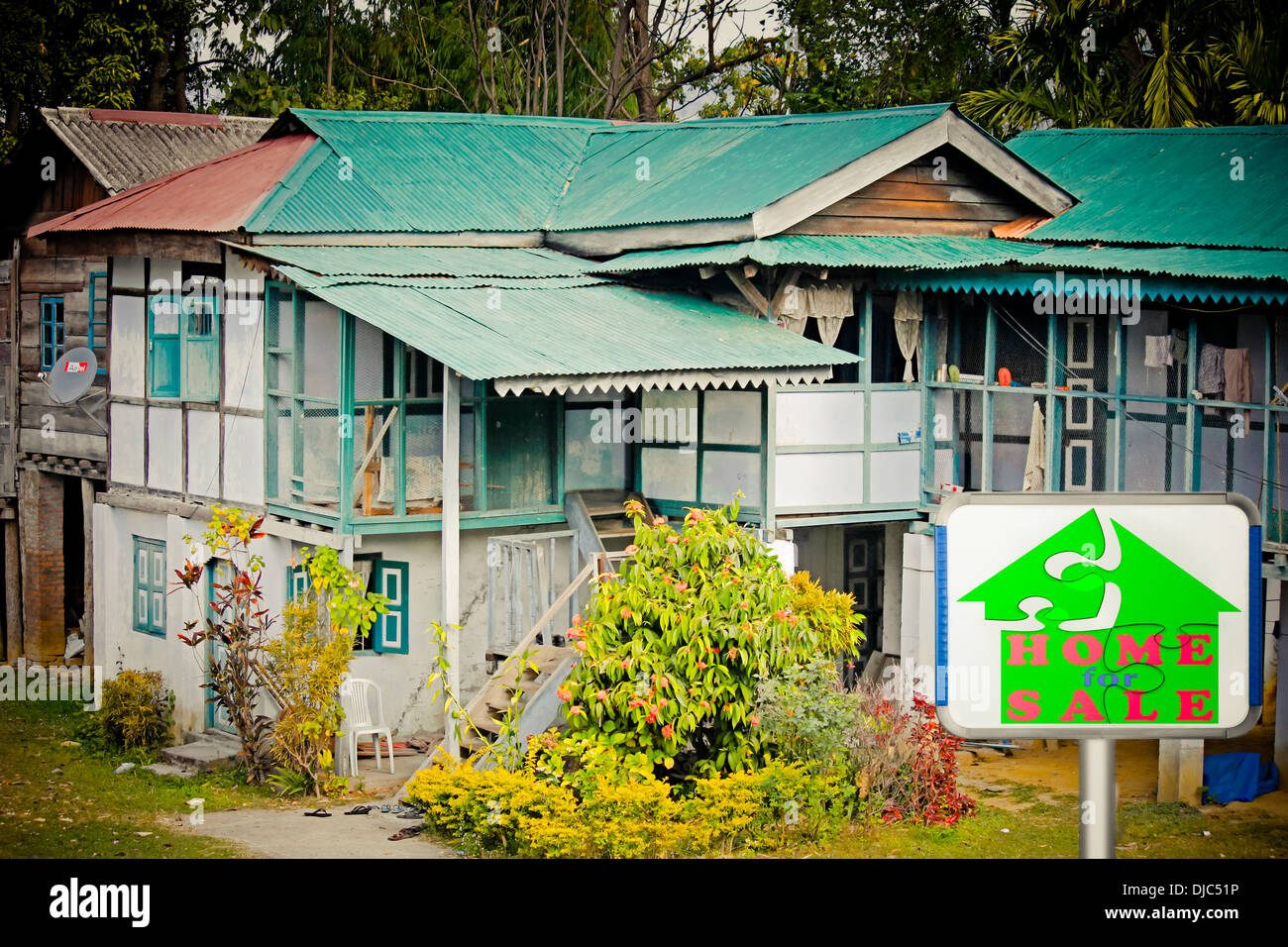 Home For Sale Signboard, Concept Stock Photo - Alamy