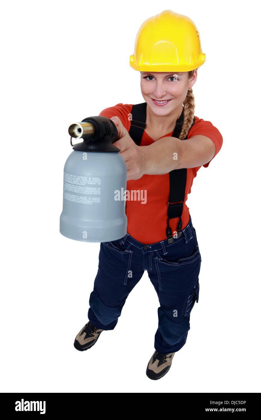 Blow torch Cut Out Stock Images & Pictures - Alamy