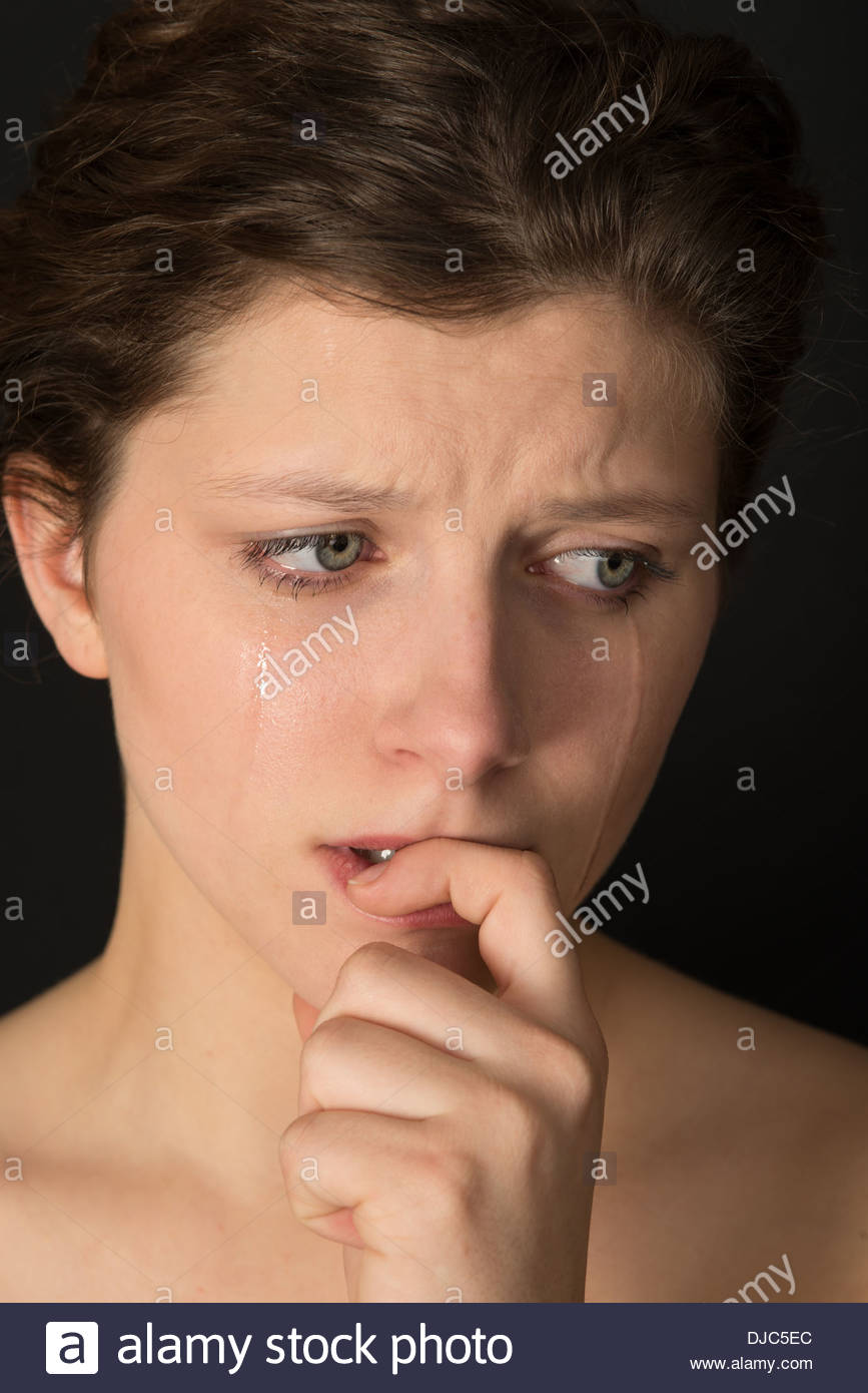 Girl Tears In Eyes High Resolution Stock Photography and Images - Alamy