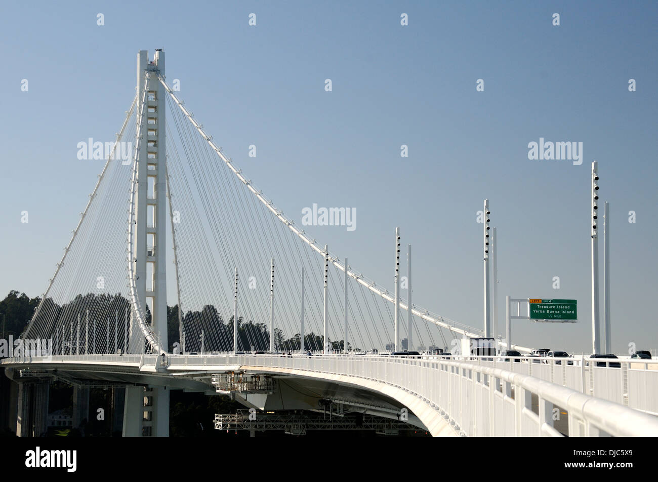 New San Francisco - Oakland Bay Bridge Stock Photo - Alamy
