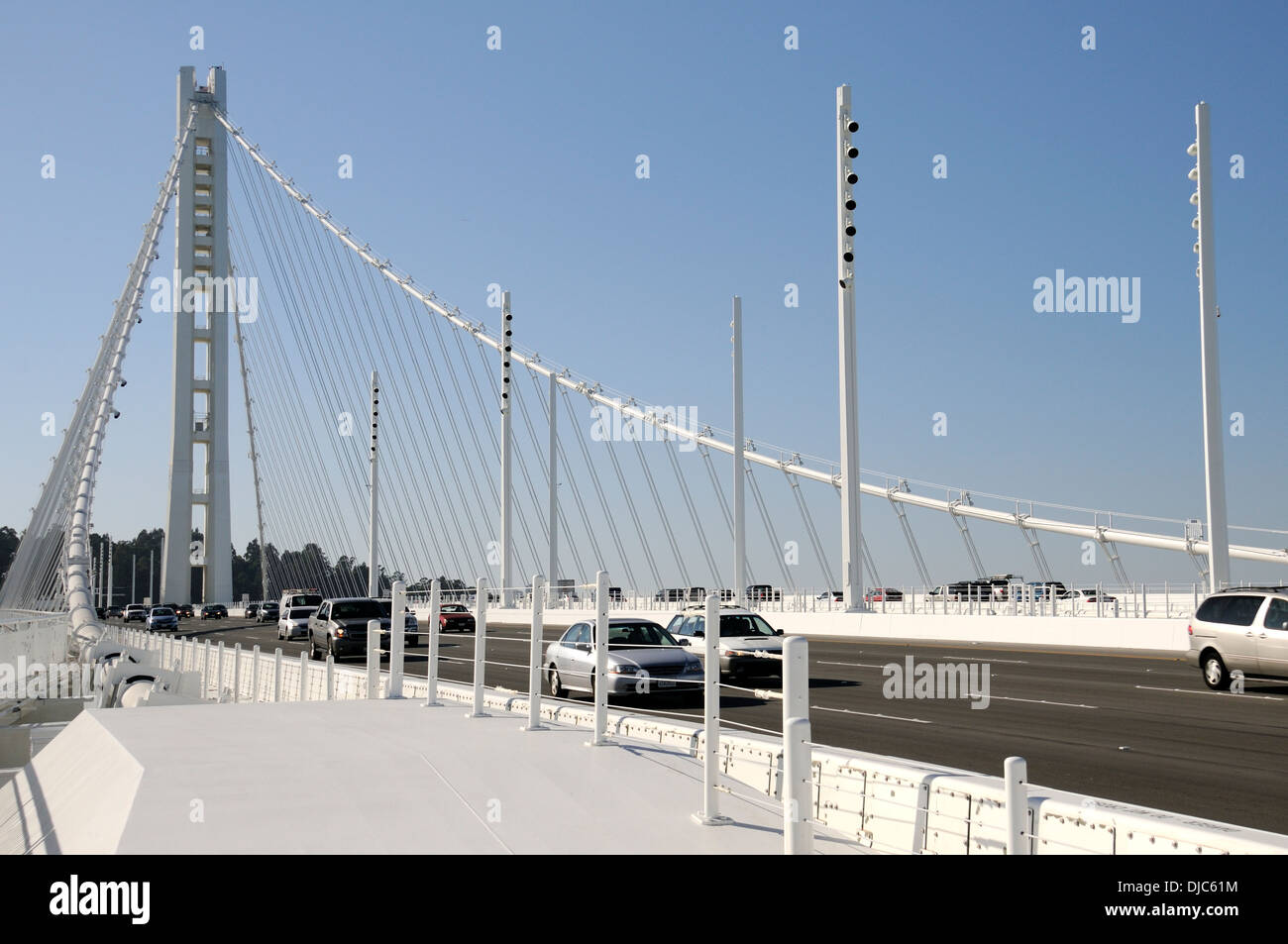 Self anchored suspension bridge san francisco hi-res stock photography ...