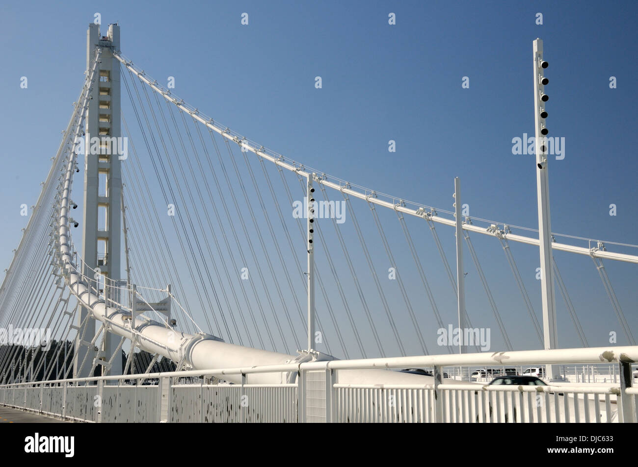 Self anchored suspension bridge san francisco hi-res stock photography ...