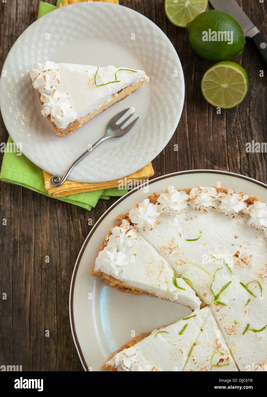 American key lime pie hi-res stock photography and images - Alamy