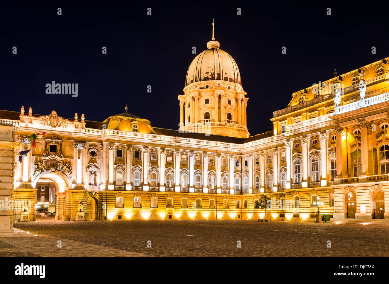 Buda Castle was built on the southern tip of Castle Hill in medieval ...
