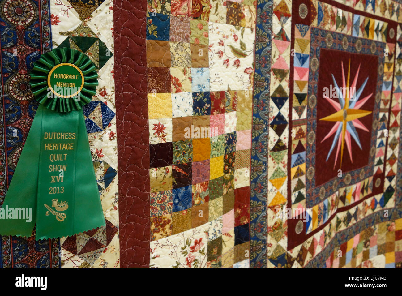 quilt show ribbon Stock Photo - Alamy