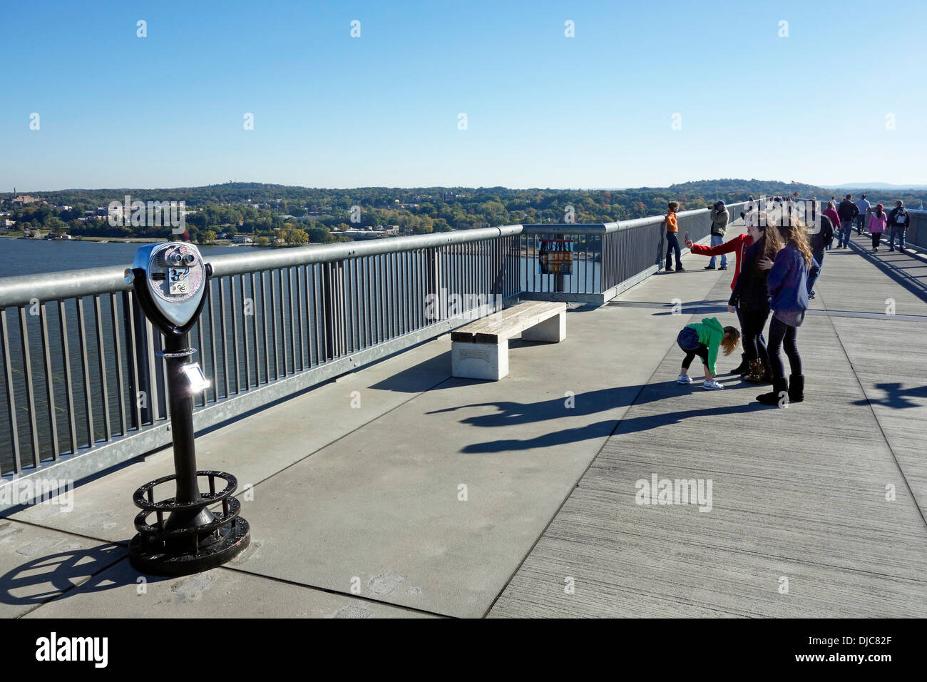 walkway over the Hudson river Stock Photo - Alamy