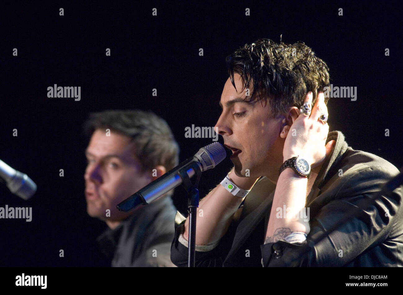 Ian Watkins - lead singer with the Welsh rock band - Lostprophets ...